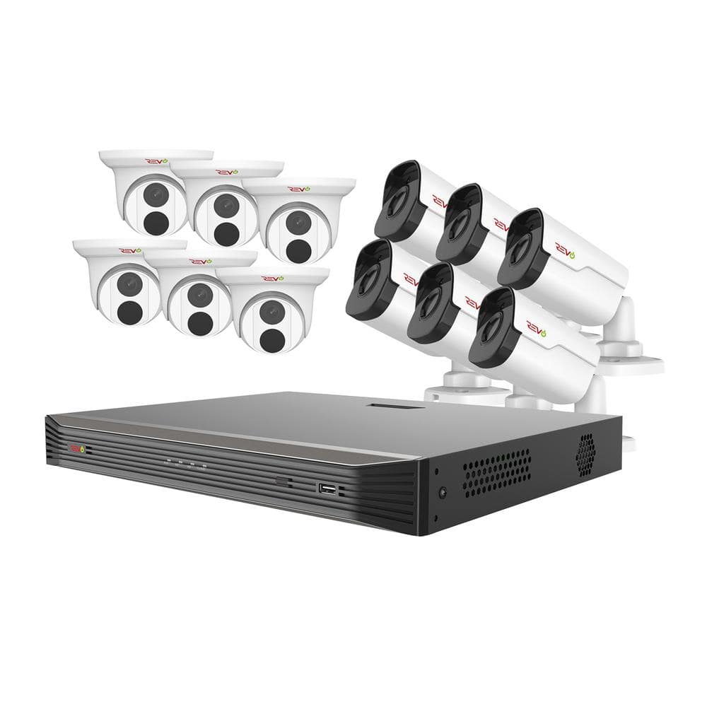 Revo Ultra HD Audio Capable 16-Channel 5MP 4TB NVR Surveillance System ...