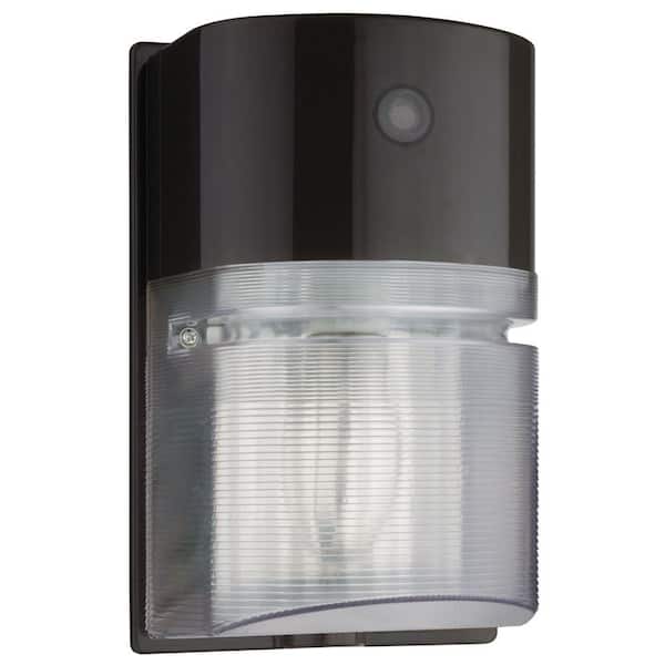 Lithonia Lighting Bronze Metal-Halide Outdoor Wall-Mount Wall Pack ...