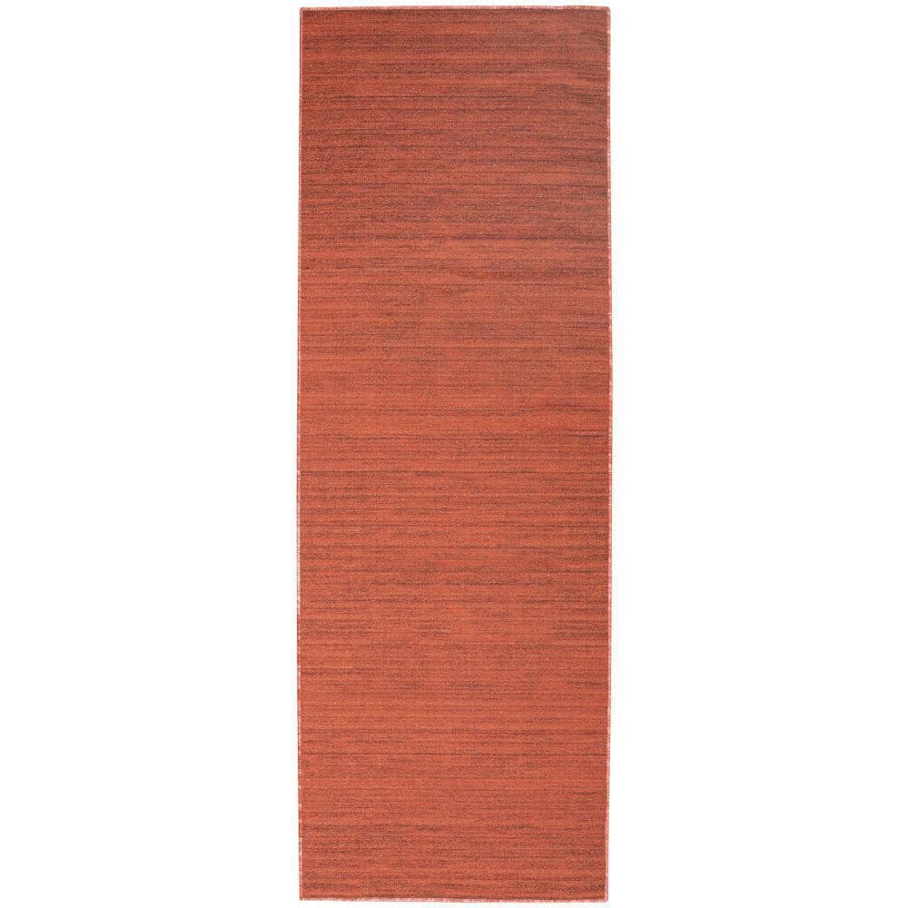 Nourison Washable Essentials Brick 2 ft. x 6 ft. All-over design ...
