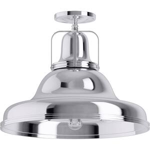 Quoizel Abode 15 in. 3-Light Polished Chrome Semi-Flush Mount PCAE1715C ...