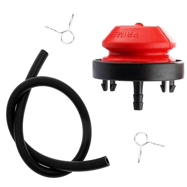 Small Rubber Primer Bulb Fuel Line Kit with Clamps for Snow Blower and ...