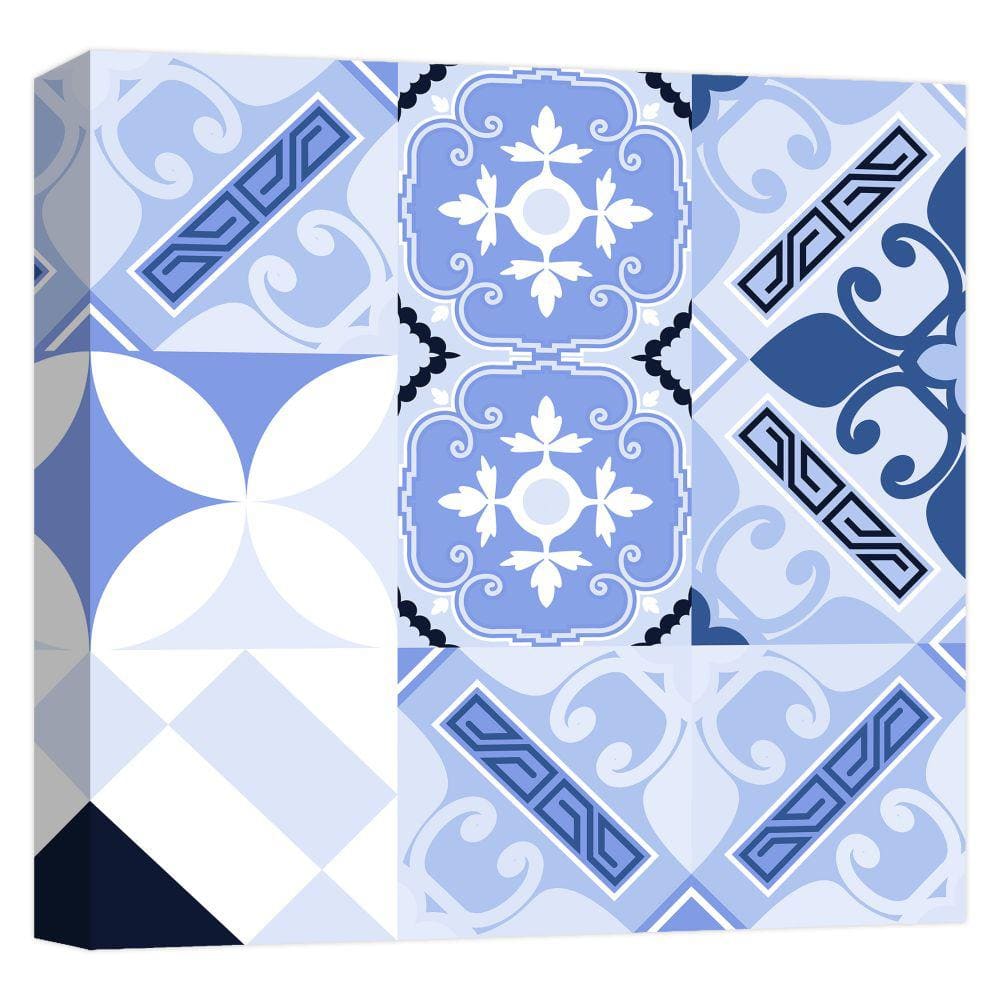 PTM Images Tiles I'' Canvas Abstract Wall Art 15 in. x 15 in. 9-124940 ...