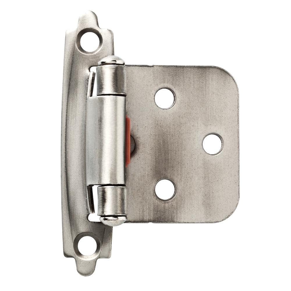 Liberty 1 Pair Face Frame Variable Overlay Self-Closing Antique Pewter ...