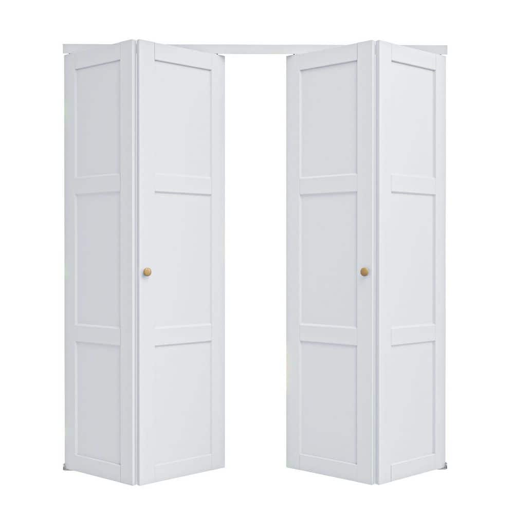 Reviews for ARK DESIGN 70 in. x 78 in. 3-Lite Solid Core Panel White ...