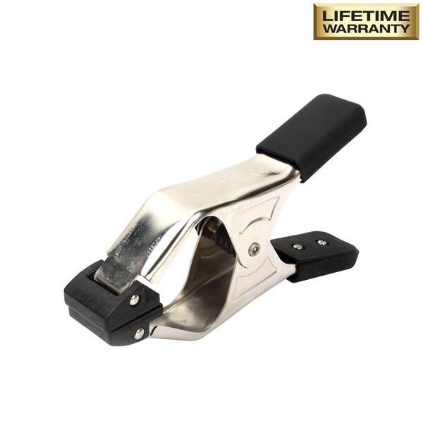 Husky 2 in. Metal Spring Clamp with Pivot Tips 012387 - The Home Depot