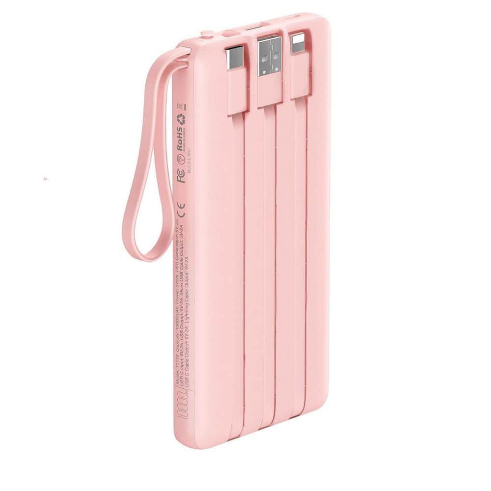 OBJLGEV Portable Charger Power Bank 10000mAh Travel Battery Pack 5 ...