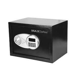 MAXSafes 1.0 cu. ft. Hotel and Office Safe with Electronic Keypad Lock ...