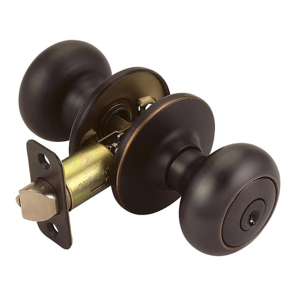Design House Terrace Oil Rubbed Bronze Keyed Entry Door Knob with ...