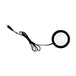 Commercial Electric 1-Light Metal Black LED Puck Light 2136-BK - The ...