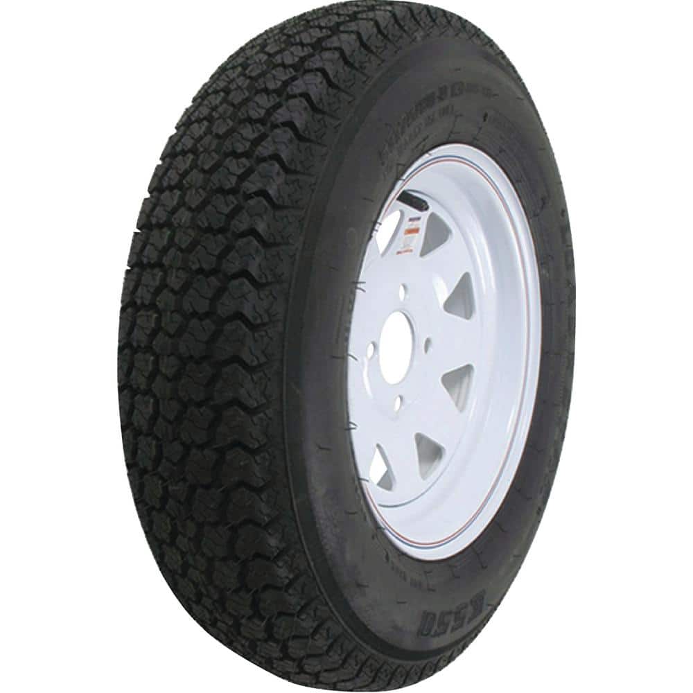LOADSTAR ST205/75R-15 KR03 Radial 1820 lb. Load Capacity White with ...