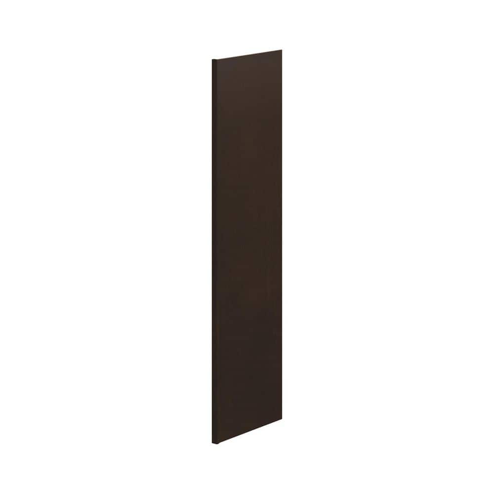 J COLLECTION Emerson Cocoa Refridgerator End Panel (24-in. W x 84-in. H ...