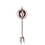Evergreen Garden Copper Sphere 48 in. Hydro Kinetic Wind Spinner ...