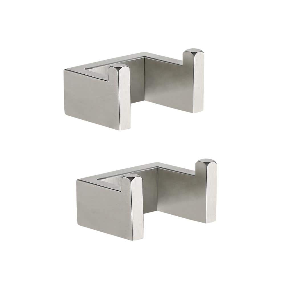 Reviews for ATKING Double J-hook Robe/Towel Hook in Stainless Steel ...