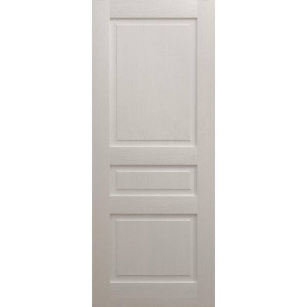 Sartodoors 36 in. x 96 in. Painted White Oak Solid Wood Interior Door ...