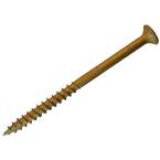 BIG TIMBER #14 x 8 in. Bronze Star Drive Flat Head Wood Screw, 500-Pack ...
