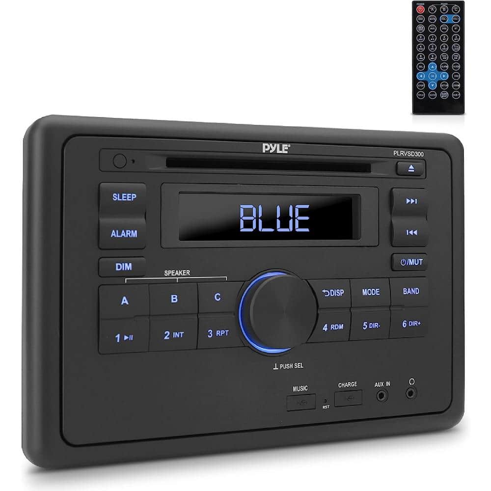 Pyle Compact Wireless Bluetooth Stereo Amplifier - Optical/Phono ...