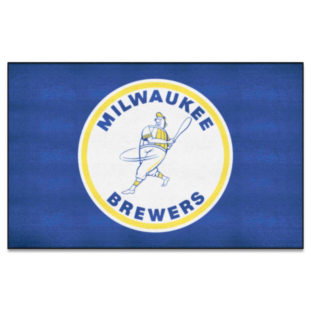 Mini Vinyl Decals FANMATS Milwaukee Brewers Mini Decal 12-Pack | 1-Inch ...