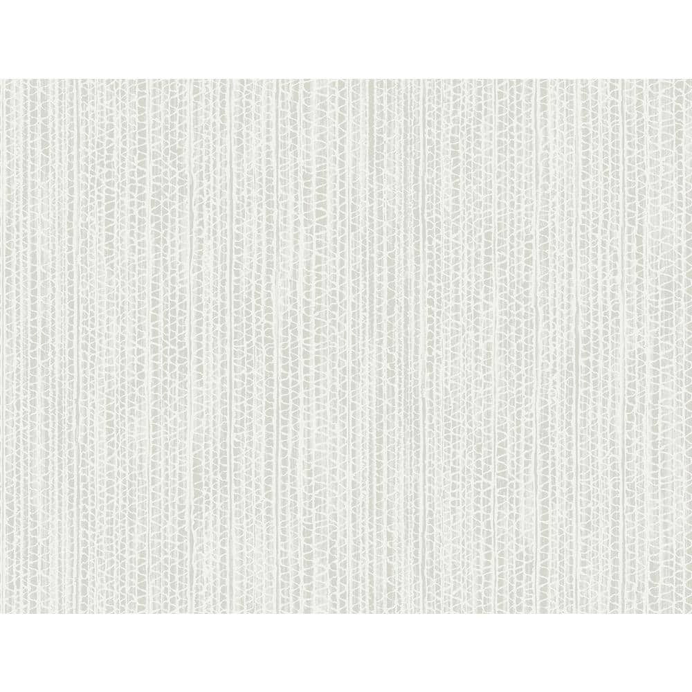 Seabrook Designs Metallic Pearl and Heather Gray Carlisle Faux Paper ...