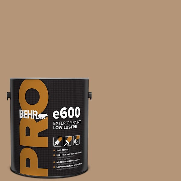 BEHR PRO 1 gal. #280F-4 Burnt Almond Low Luster Exterior Paint PR62301 ...