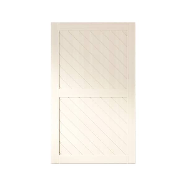 HOMACER XT2 50 in. x 80 in. C-Panel Solid Core Tinsmith Gray Slanted ...