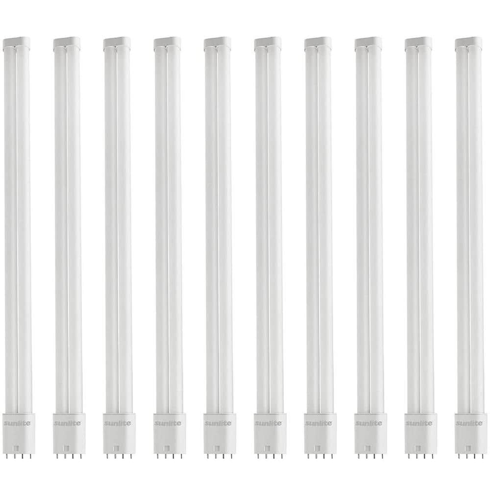 Sunlite 40-Watt Equivalent 22 in LED Tube Light 2G11 Base Recessed Plug ...