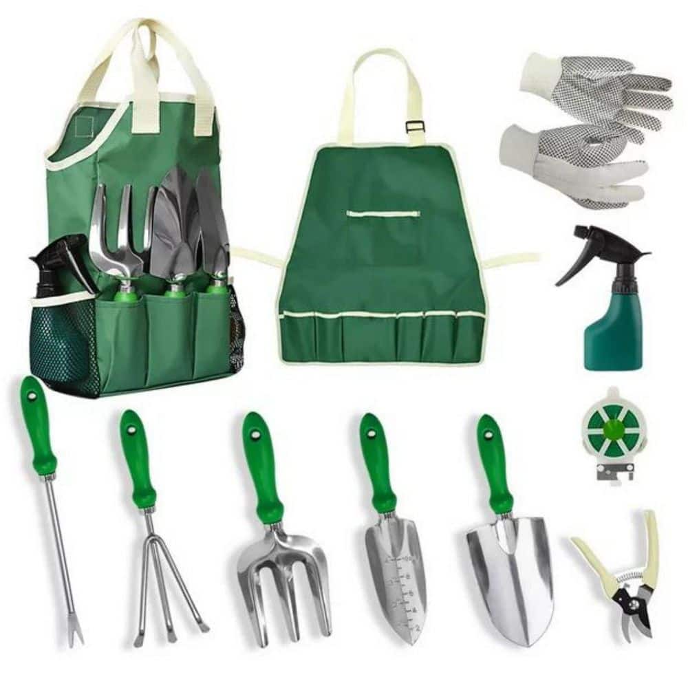 Cubilan 11-Piece Garden Sets Of Gardening Equipment Handbags Can Adjust ...