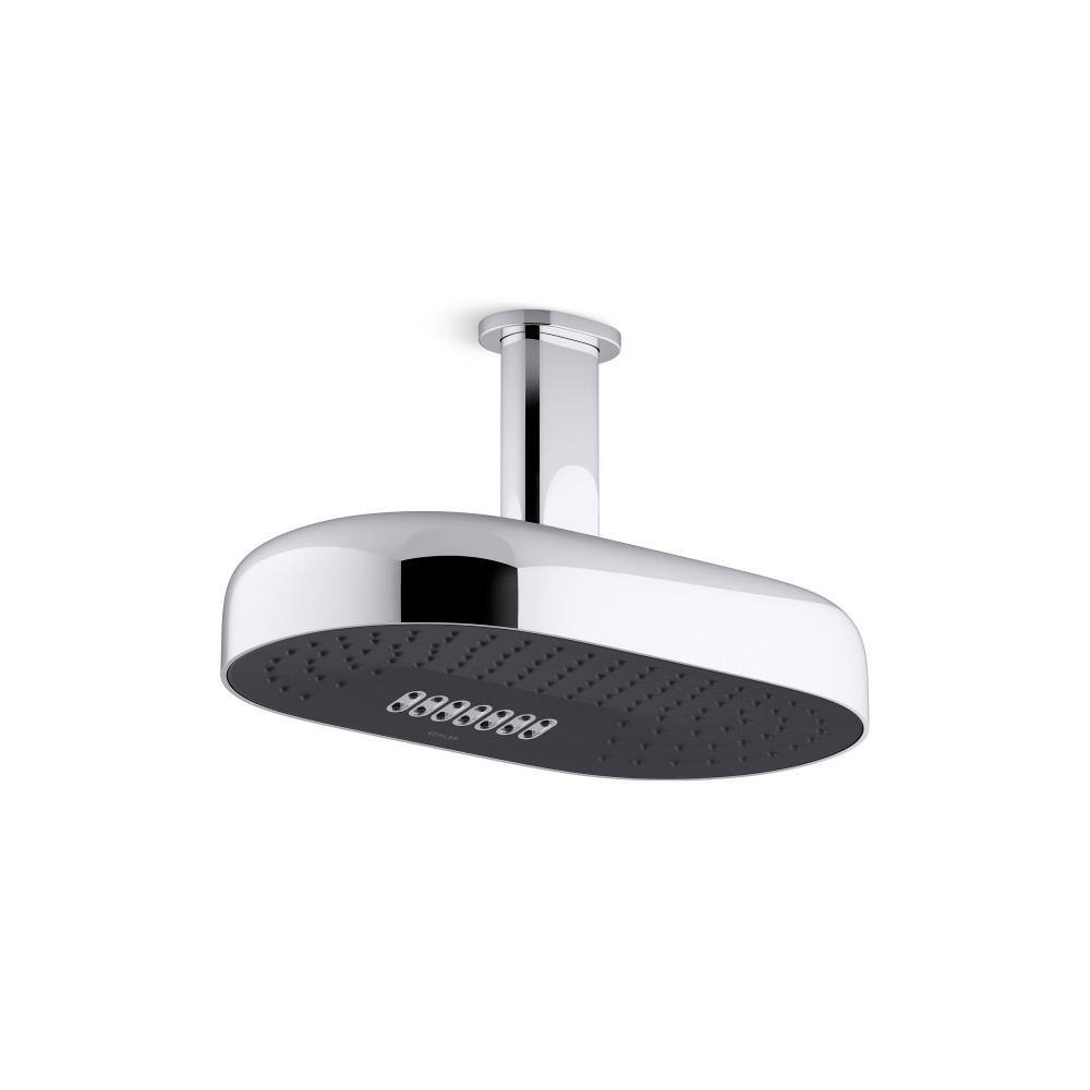 KOHLER Statement Oblong 2-Spray Patterns 2.5 GPM 14 in. Ceiling Mount ...