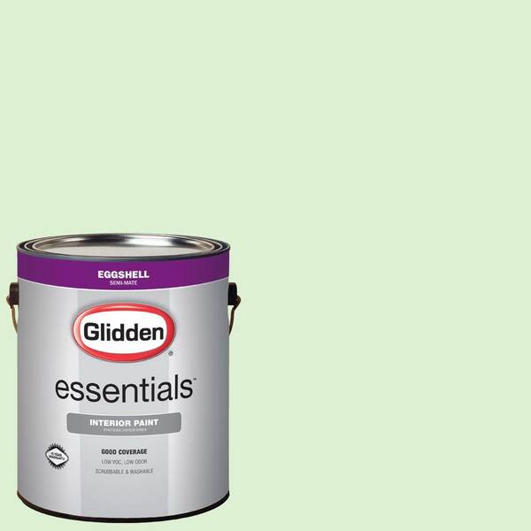 Glidden Essentials 1 gal. #HDGG42 Early Frost Eggshell Interior Paint ...