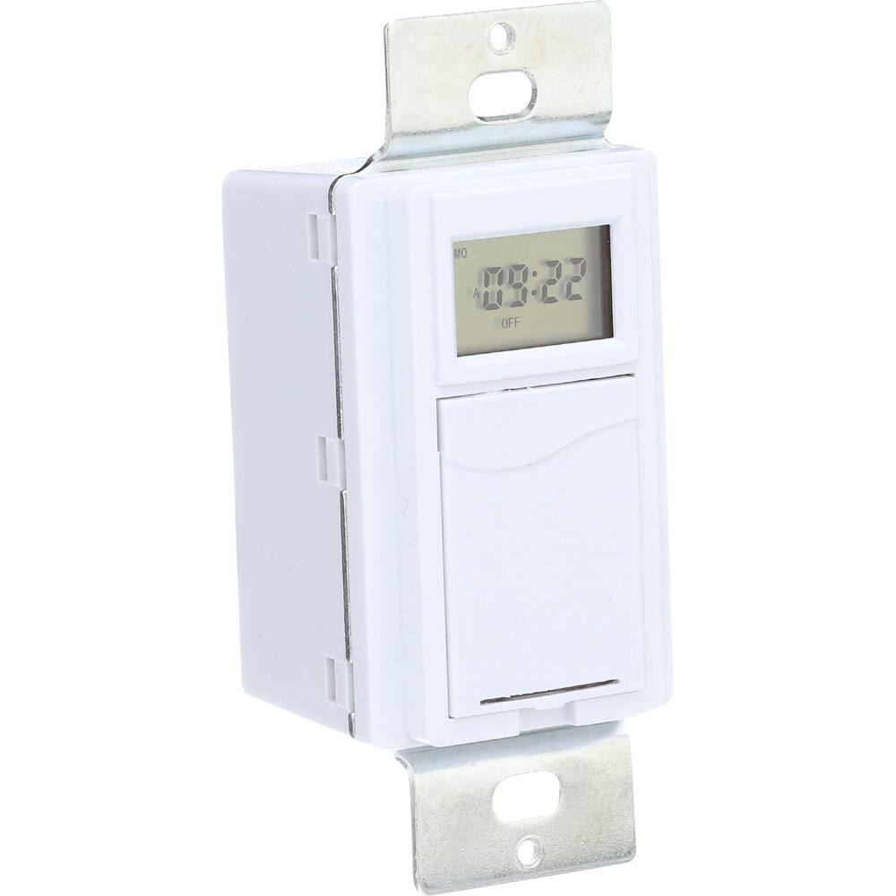 Westek HD Digital In-Wall Timer - White TMDW30 - The Home Depot