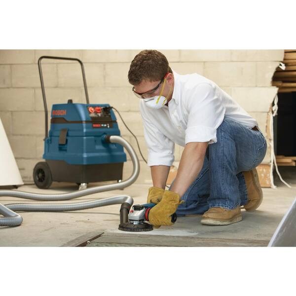 Bosch 7 in. Surface Grinding Guard with Concrete Dust Collection Abilities for Small and Medium Grinders 18SG 7 The Home Depot
