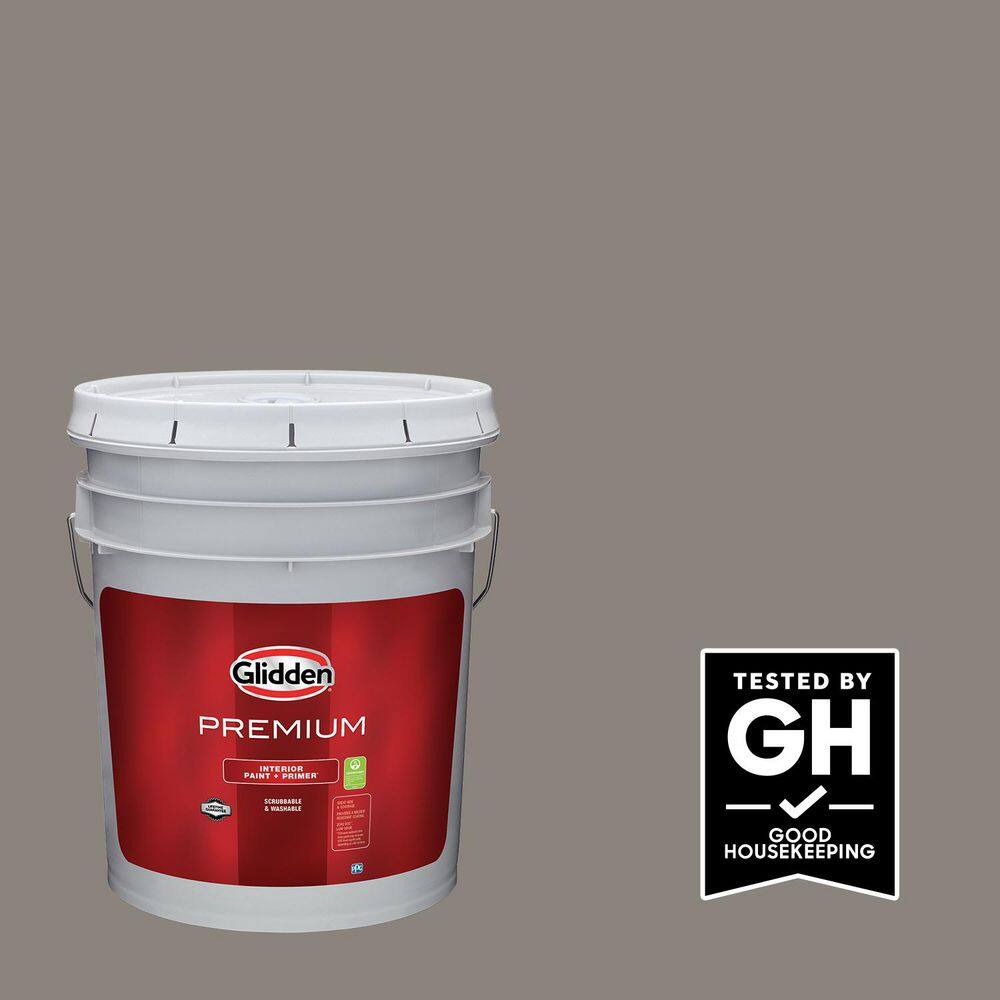 Glidden Premium 5 gal. PPG1006-5 So Sublime Semi-Gloss Interior Latex ...