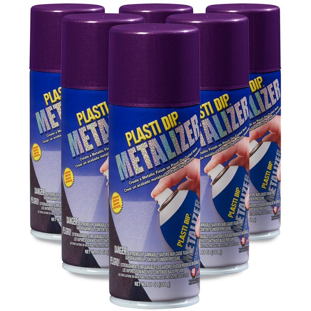 Plasti Dip 11 oz. Violet Metalizer (6-pack) 11244-6