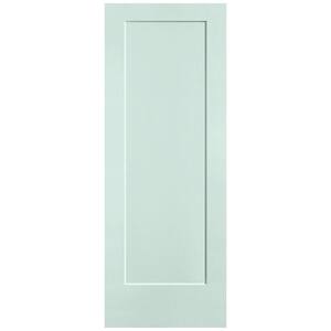 Masonite 30 in. x 80 in. 1-Panel Lincoln Park Single Bore Solid Core ...