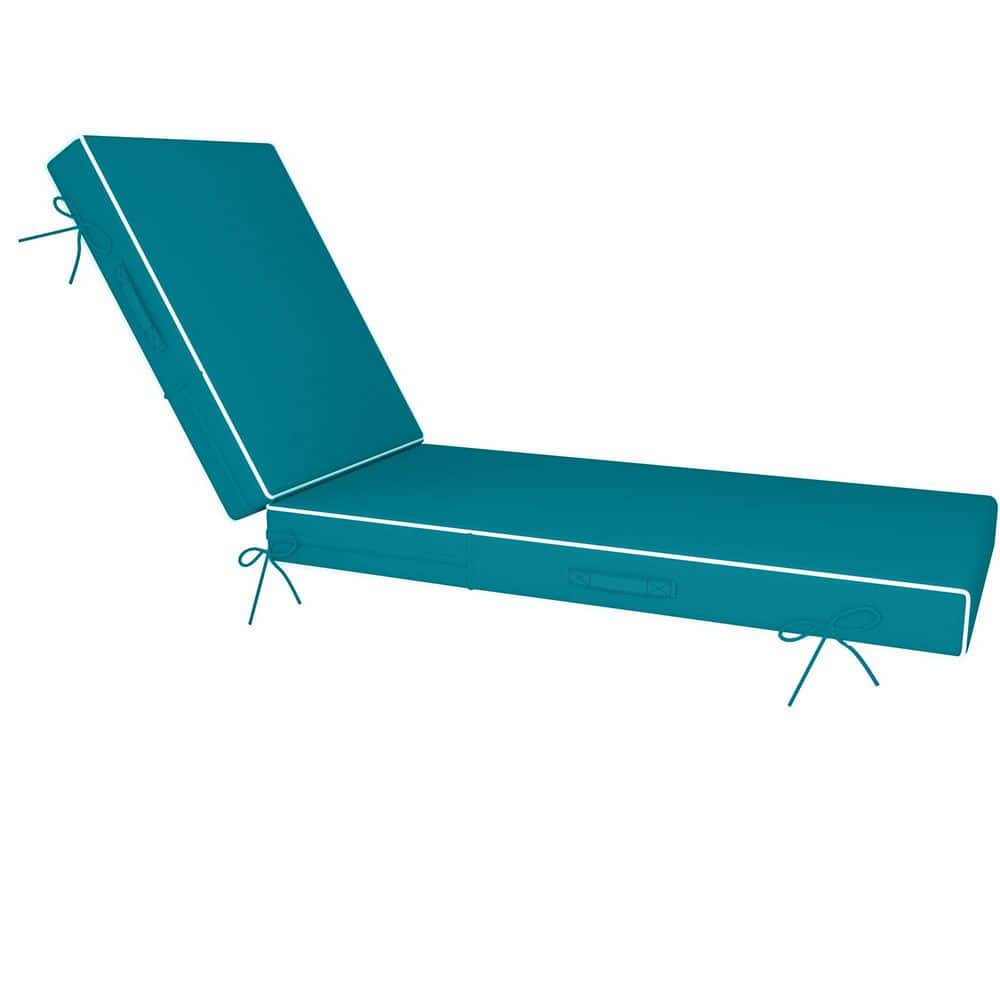 MOEPISY 80 x 26 x 4 in. Patio Lounge Chair Cushions Outdoor Chaise ...