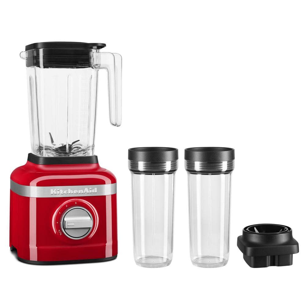 KitchenAid 48 Oz. 3-Speed Passion Red Blender with Ice Crush and Dual ...