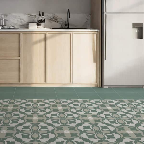 Waterproof - Green - Vinyl Flooring - The Home Depot