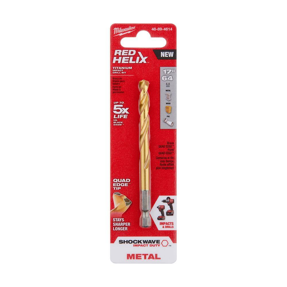 Have a question about Milwaukee SHOCKWAVE 17/64 in. Titanium Twist ...