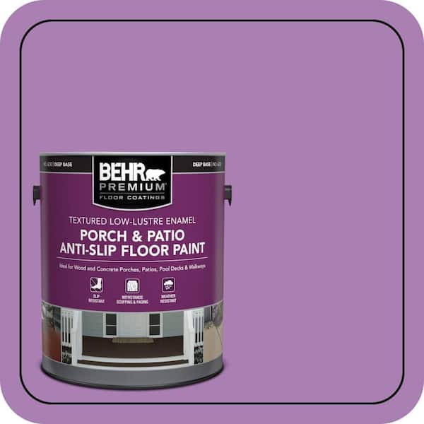 BEHR PREMIUM 1 gal. #P100-5 I Heart Potion Textured Low-Lustre Enamel ...