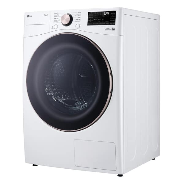 LG 7.8 cu. ft. Mega Capacity ventless Smart Front Load Dryer in White ...
