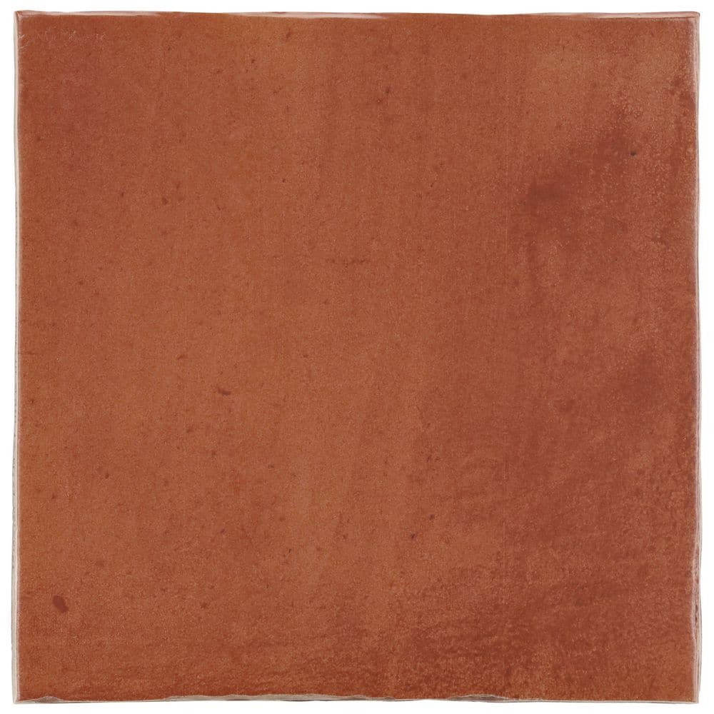 Ivy Hill Tile Sienna Terracotta Canyon 8.85 in. x 0.43 in. Matte ...
