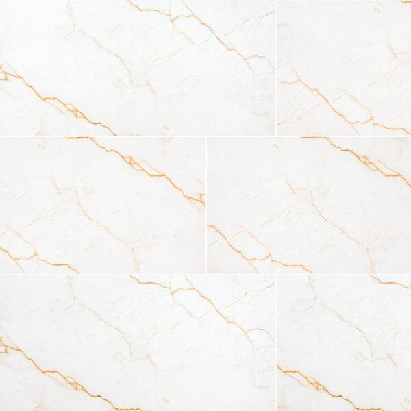 MSI Calgary Onyx 24 in. x 48 in. Polished Porcelain Floor and Wall Tile ...