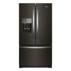 KitchenAid 20 cu. ft. French Door Refrigerator in PrintShield Black ...