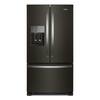 Whirlpool 25 cu. ft. French Door Refrigerator in Fingerprint Resistant ...