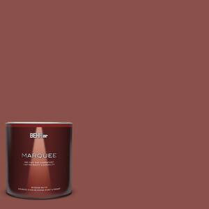 BEHR ULTRA 1 qt. #S150-6 Spiced Berry Extra Durable Flat Interior Paint ...
