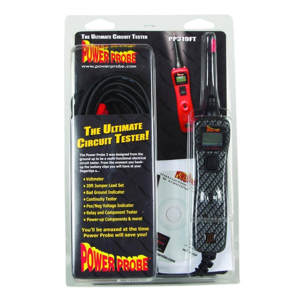 Power Probe Circuit Tester - Carbon Fiber Print PP3CSCARB - The Home Depot