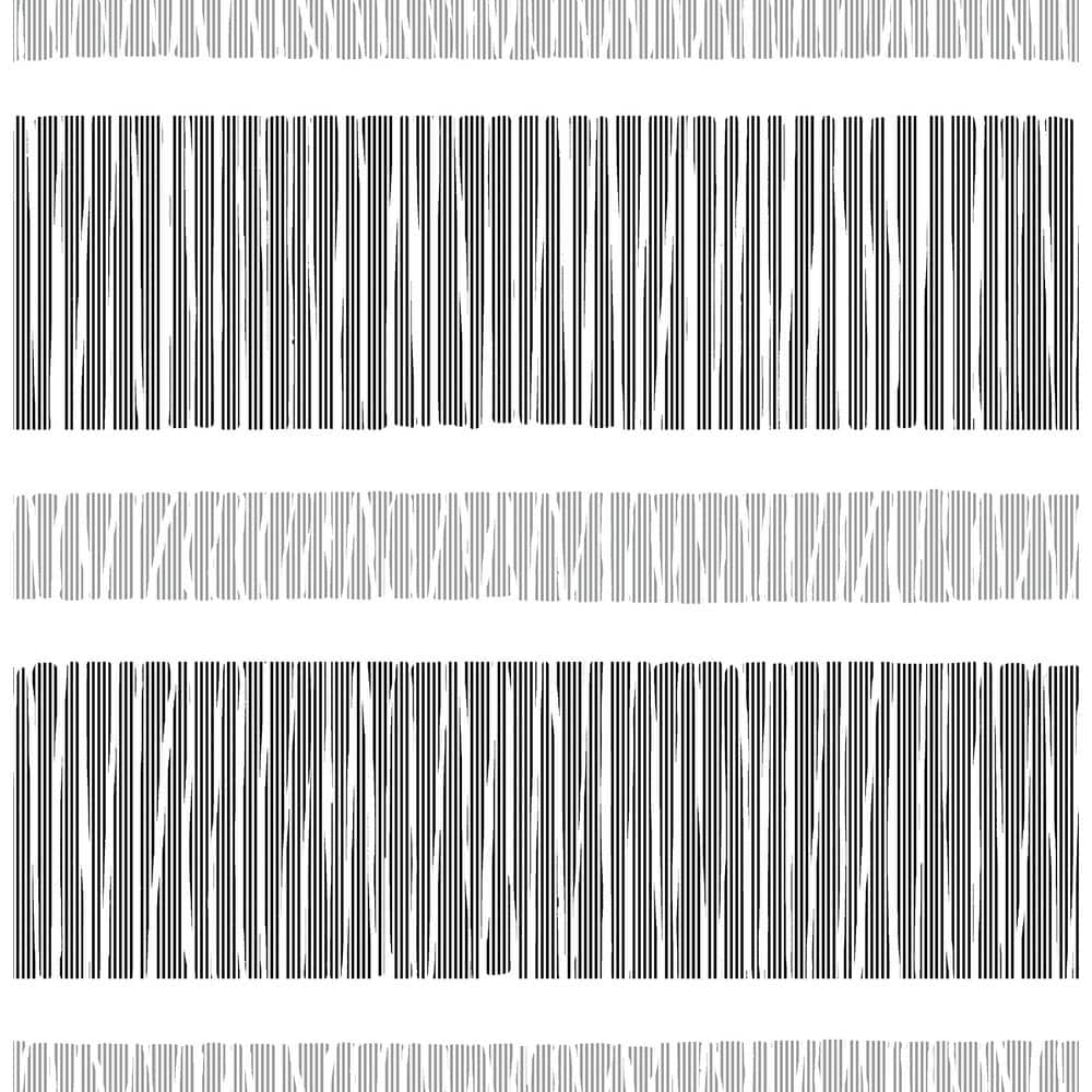 A-Street Prints Gravity Black Stripe Paper Strippable Roll Wallpaper ...