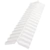 Suntuf 4 ft. Polycarbonate Ridge Cap Flashing in Clear 108653 - The ...