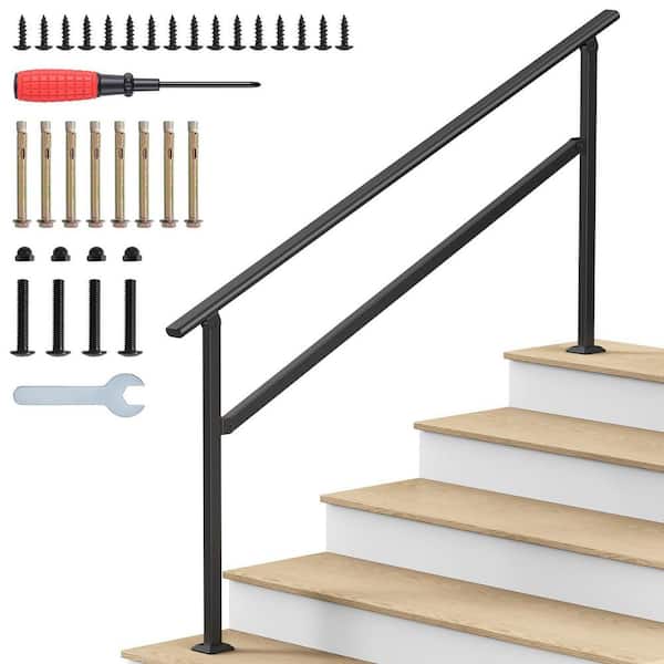 Galvanized - Handrails - The Home Depot
