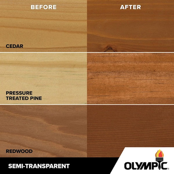 Unfinished Stained With Cedar Pine