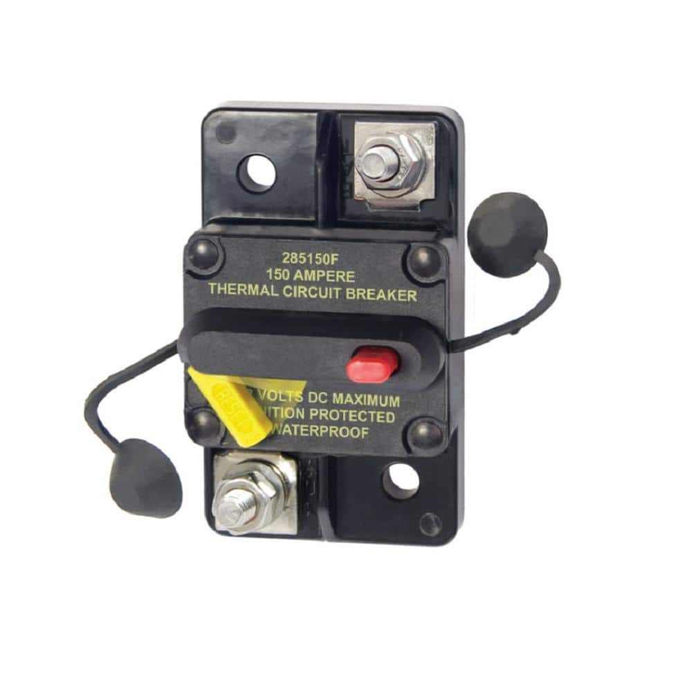 Blue Sea Systems 285 Series DC 150A Circuit Breaker - Surface Mount ...